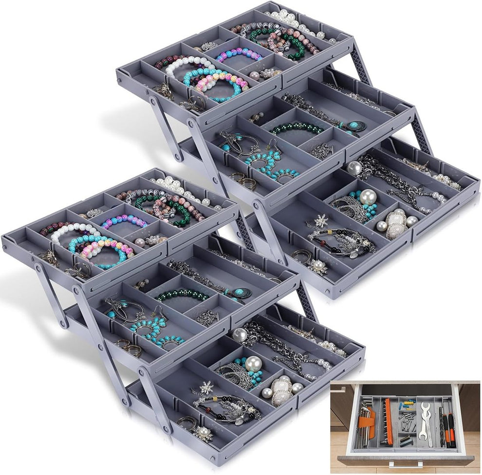 Last Day Promotion SAVE 49%🔥Multi-Level Expandable Smart Drawer Organi ...